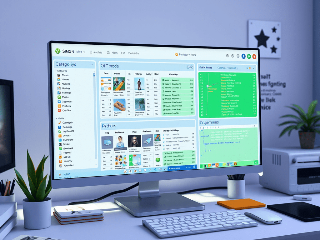 Sims 4 Mods Organization System & Automation Script – Romneka G.